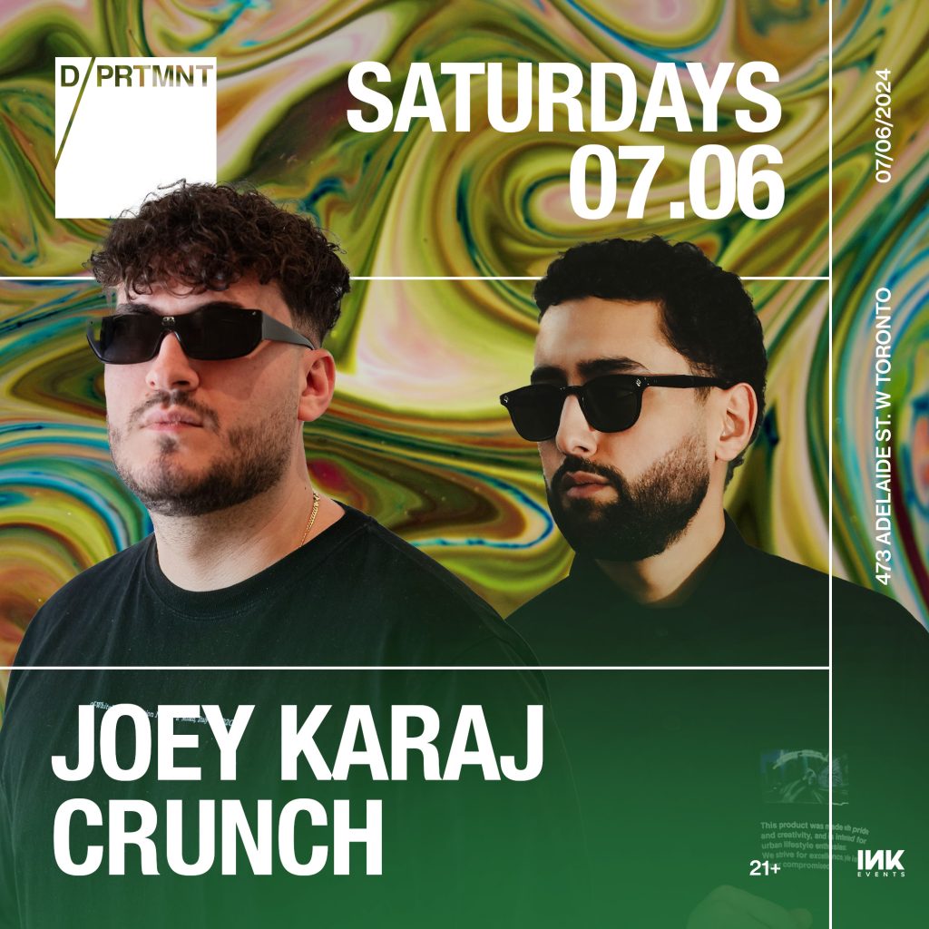 DPRTMNT SATURDAYS – JULY 06 – DPRTMNT